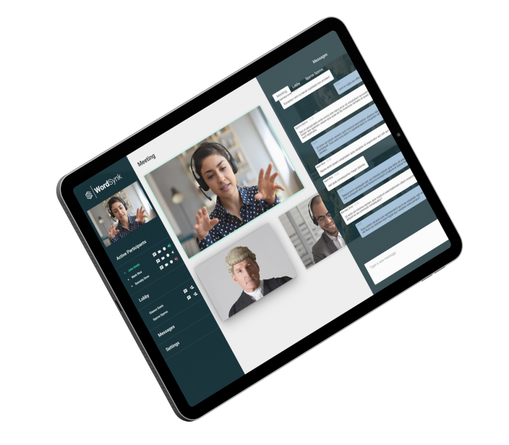 Video Remote Interpreting – WordSynk